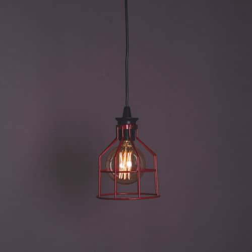 Cage – Red (fitting only) – Micktric Event Lighting Perth